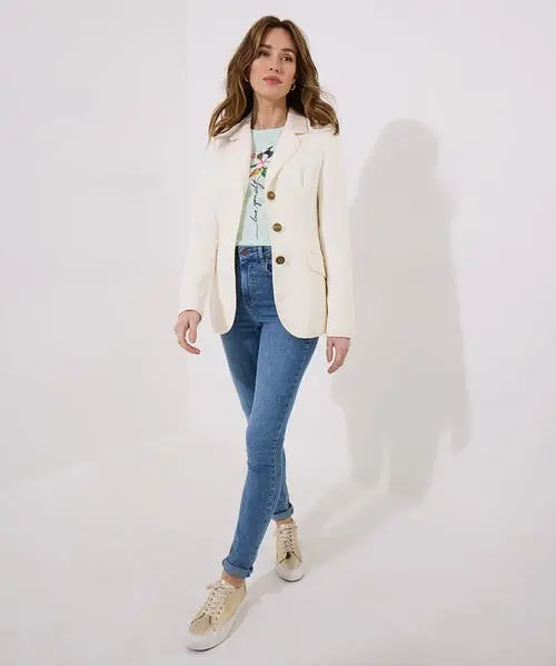 JOE BROWNS Classic Blazer With Moleskin Collar