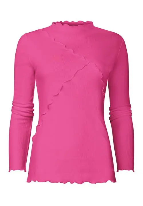 JOE BROWNS Stretch Cotton Lettuce Trim Top