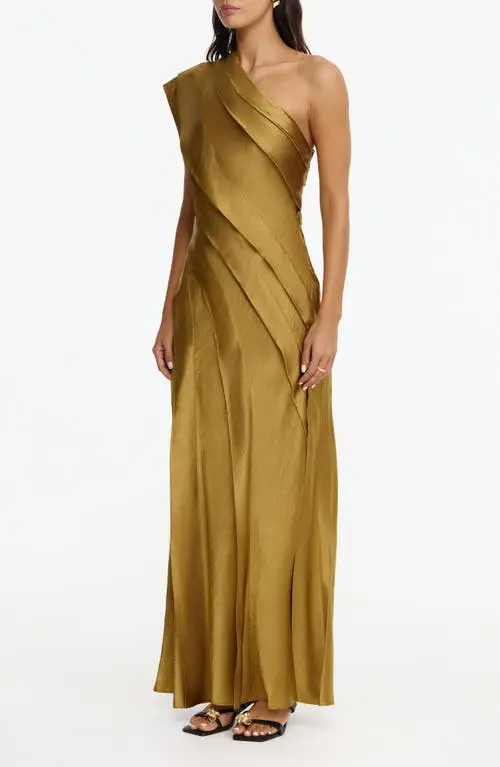 Acler Blenfleet One-shoulder Gown