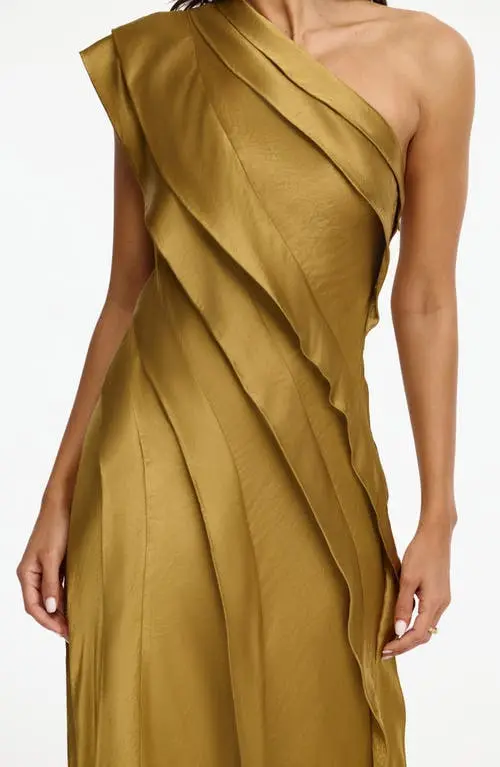 Acler Blenfleet One-shoulder Gown