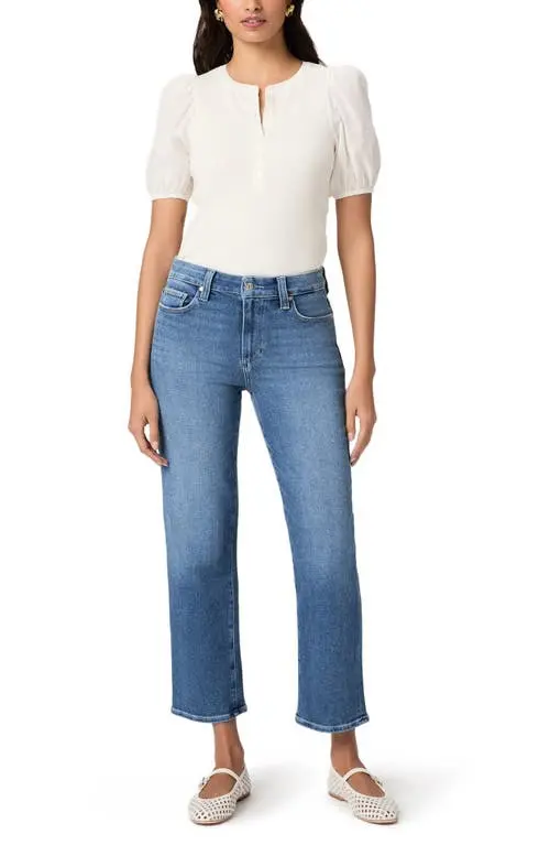 Paige Mason Ankle Straight Leg Jeans - Monaco Mist
