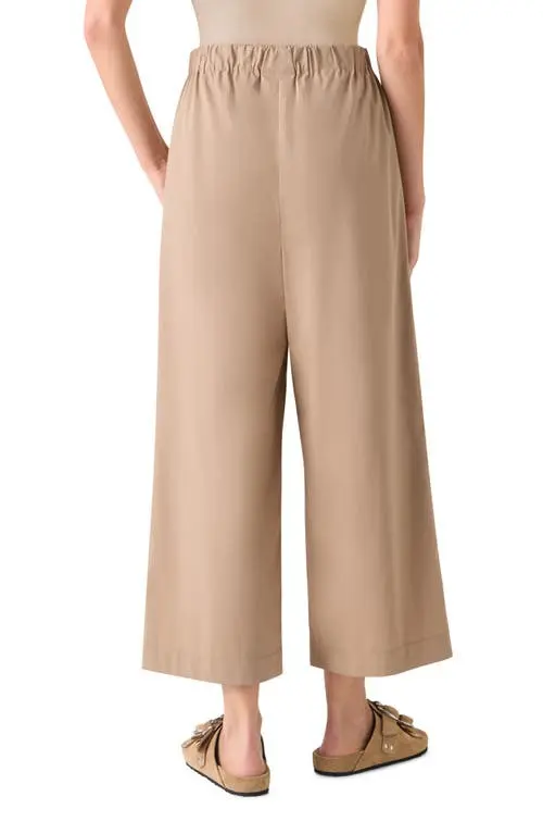 Akris Frey Wide Leg Cropped Pants