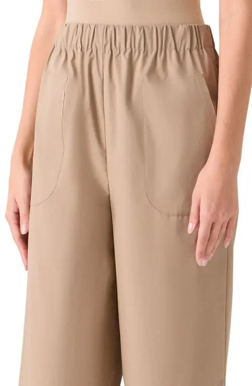 Akris Frey Wide Leg Cropped Pants