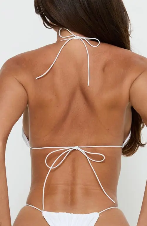 Princess Polly Selbie Triangle String Bikini Top