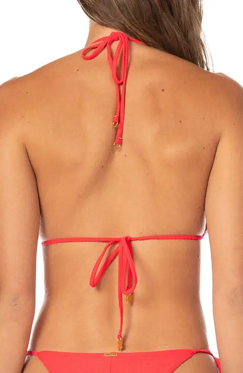 MAAJI Sunset Punch Balmy Reversible Bikini Top - Bright Red