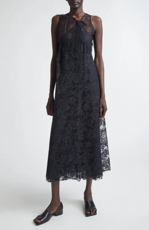 Junya Watanabe Nylon Raschel Lace Dress