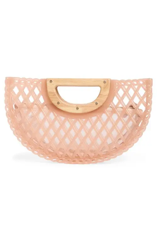 Dolce Vita Solandra Jelly Clutch - Blush