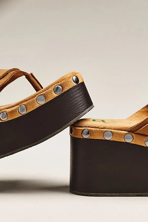 Seychelles Starfish Platform Sandals - Tan
