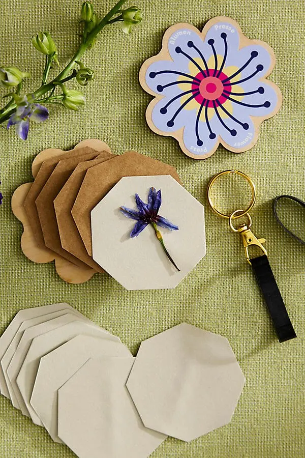 TERRAIN Mi Flower Press Keyrg - Blue
