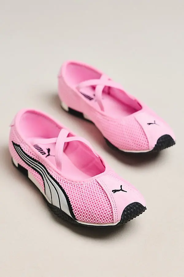 PUMA H-street Ballet Slip-on Sneakers - Pink Shimmer-puma Silver