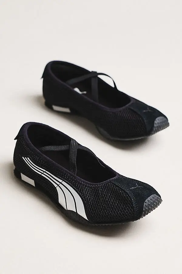 PUMA H-street Ballet Slip-on Sneakers - Puma Black-puma Silver