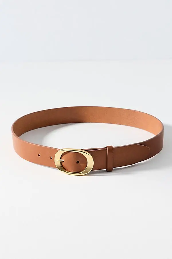 Rag & Bone Vera Leather Belt - Tan