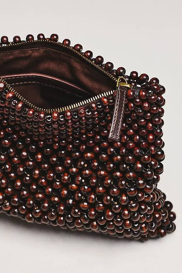 BEMBIEN Wooden Bead Lotte Clutch