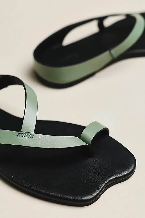 ALOHAS Dawn Toe-loop Slides - Green