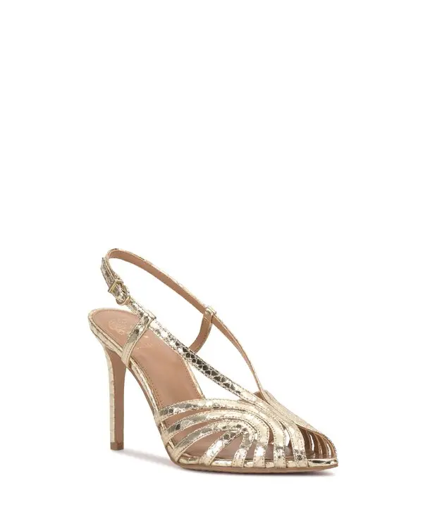 Vince Camuto Hannie Slingback Sandal - Gold