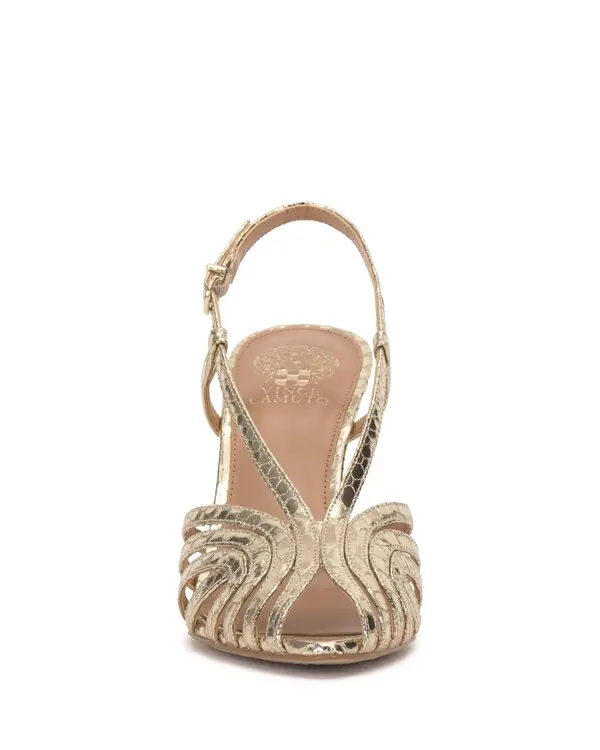 Vince Camuto Hannie Slingback Sandal - Gold