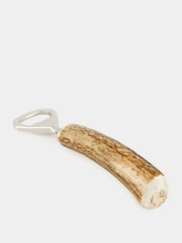 LORENZI MILANO Stag Antler Bottle Opener