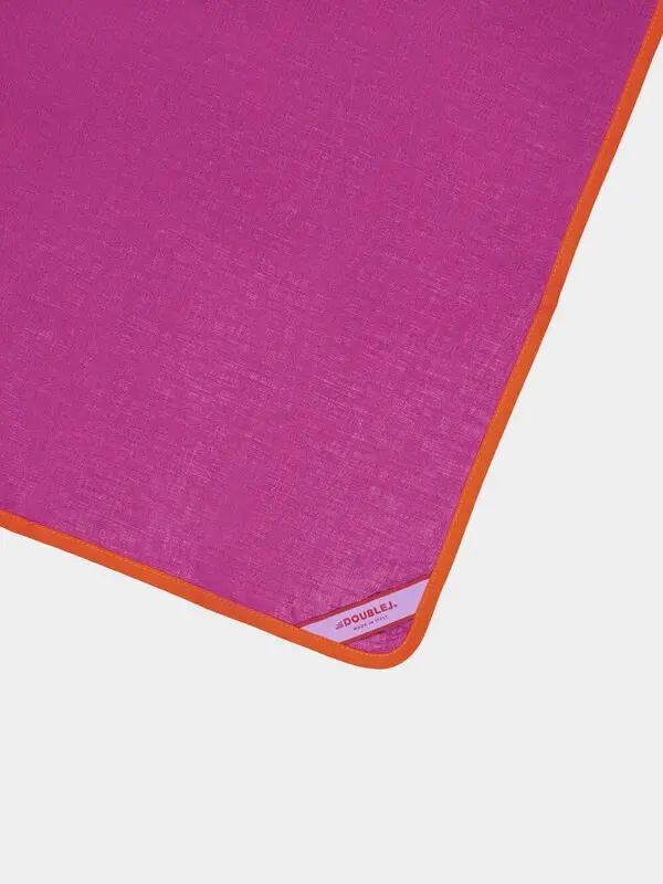La DoubleJ Set Of 2 Large Napkins - Pink