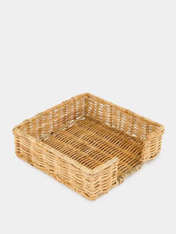 Madam Stoltz Handmade Rattan Napkin Holder