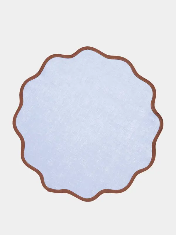 La DoubleJ Set Of 2 Placemats - Blue