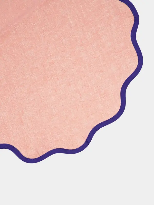 La DoubleJ Set Of 2 Placemats - Pink