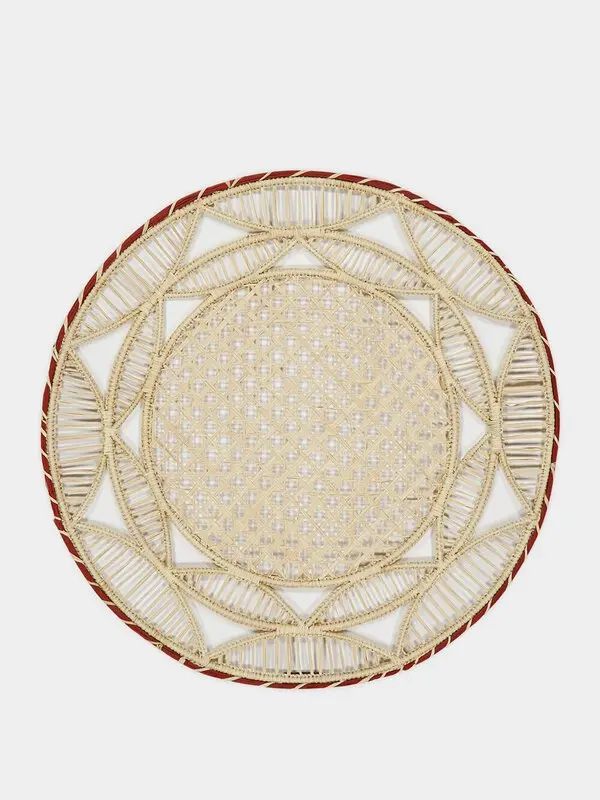La DoubleJ Set Of 2 Raffia Placemats