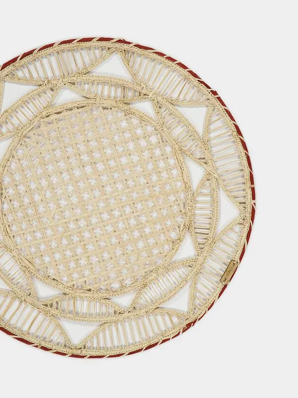 La DoubleJ Set Of 2 Raffia Placemats