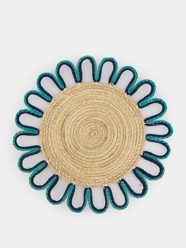 Coro Cora Magnolia Placemat - Blue