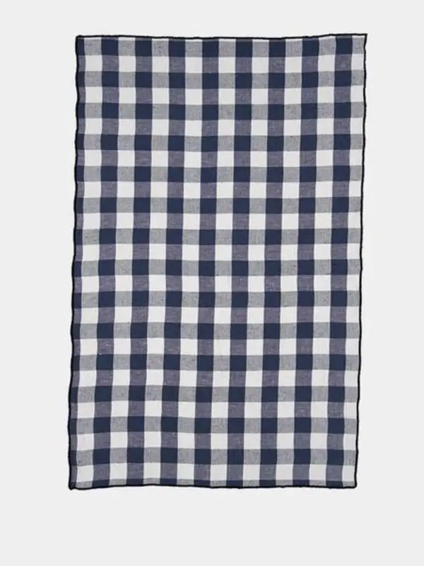 Maison De Vacances Mimi Vichy Kitchen Towel - Blue