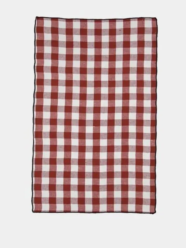 Maison De Vacances Mimi Vichy Kitchen Towel - Red