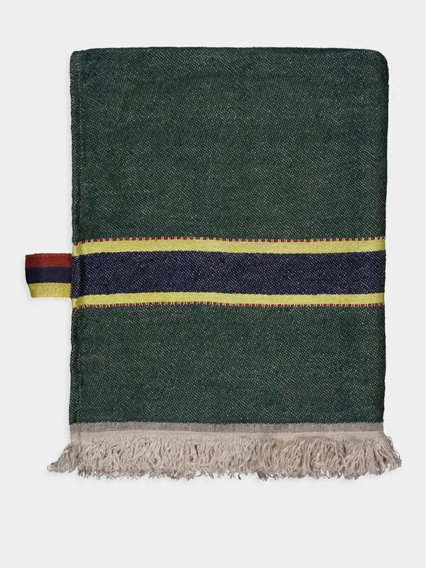 Libeco The Belgian Spruce Guest Towel - Green