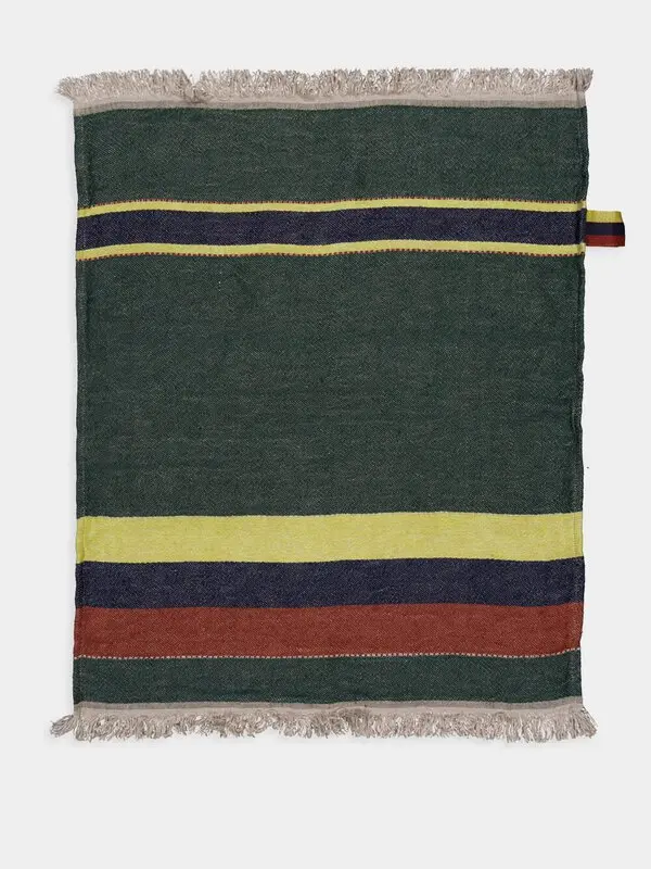 Libeco The Belgian Spruce Guest Towel - Green