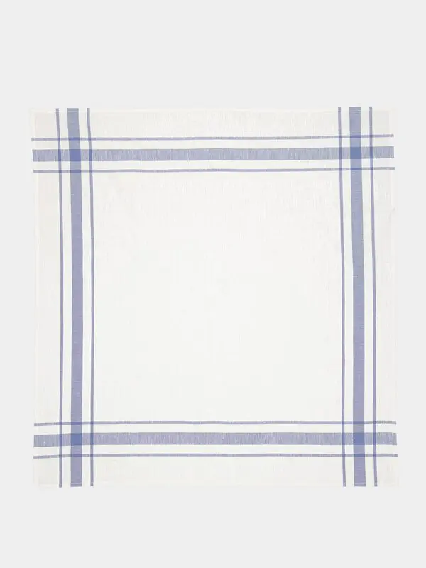 Libeco Blue Camaret Tea-towel