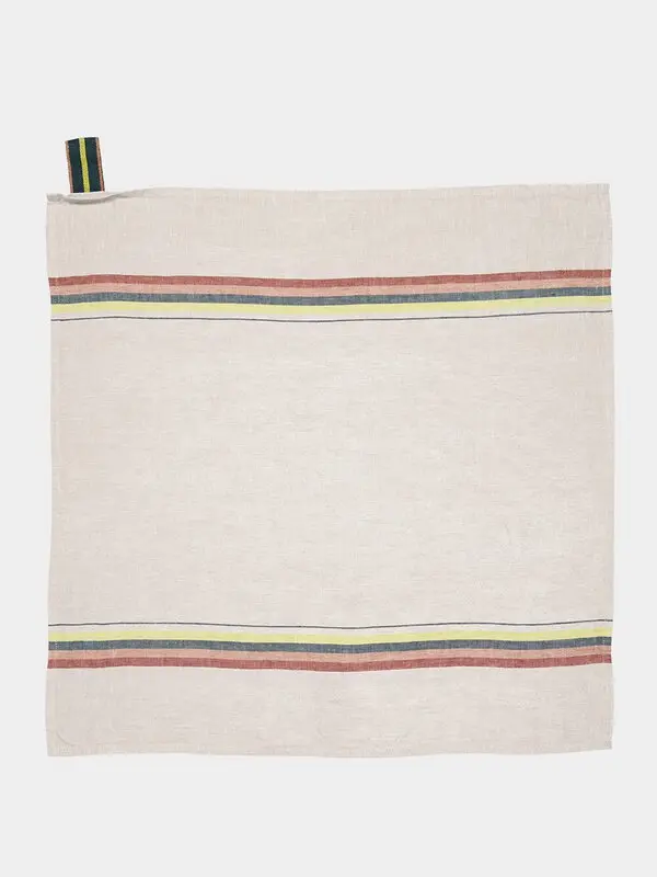 Libeco Lucerne Stripe Dock Tea Towel - Multicolour