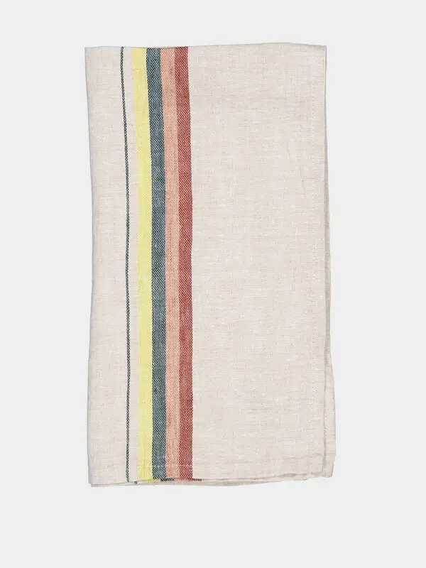 Libeco Lucerne Stripe Dock Tea Towel - Multicolour