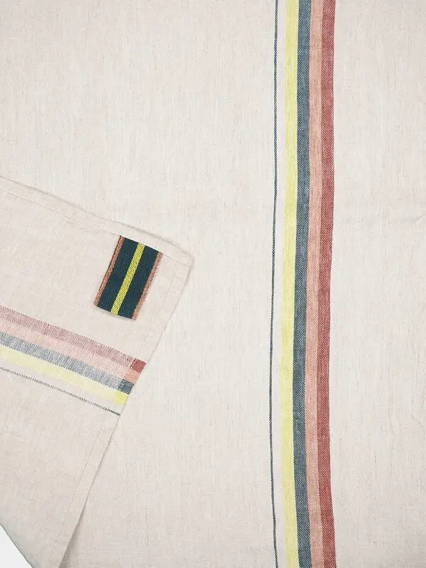Libeco Lucerne Stripe Dock Tea Towel - Multicolour