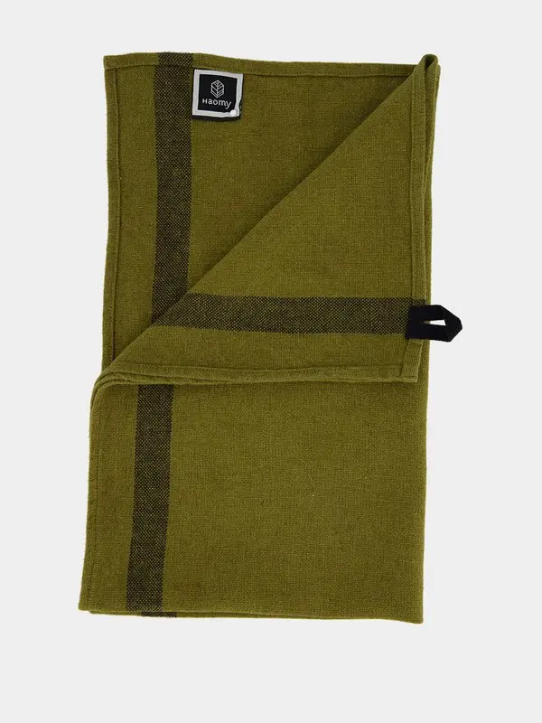 Haomy Kitchen Towel Côme In Olive - Green