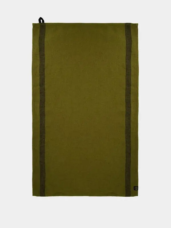 Haomy Kitchen Towel Côme In Olive - Green