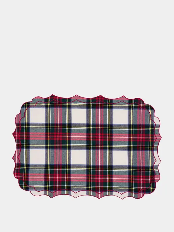 BORGO DELLE TOVAGLIE Scottish Florence Placemat - White