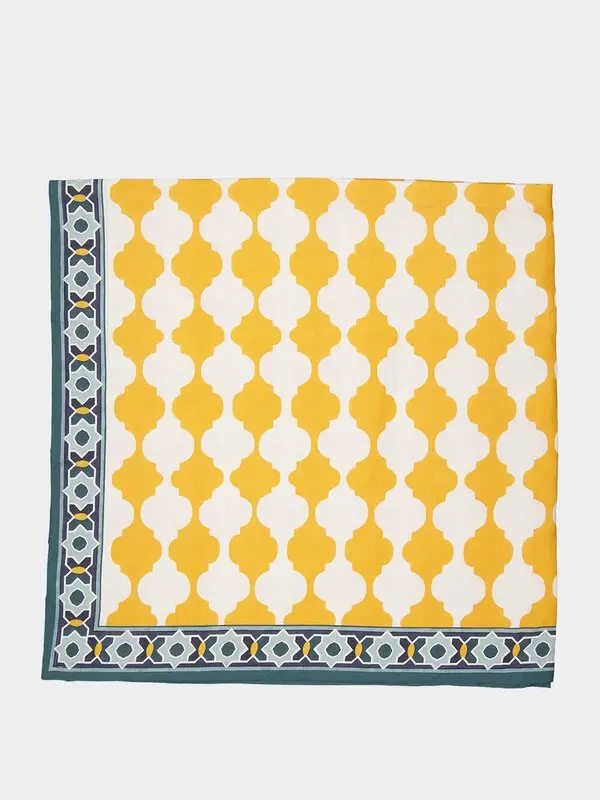La DoubleJ Plaza Large Tablecloth - Yellow