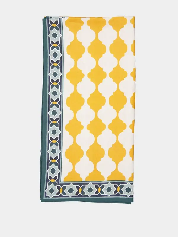 La DoubleJ Plaza Large Tablecloth - Yellow