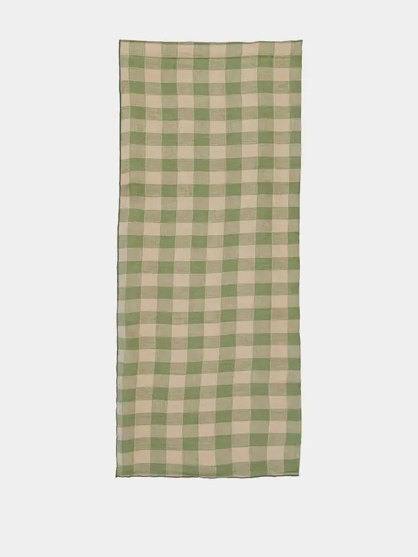 MAISON DE VACANCES Bourdon Vintage Vichy Tablecloth