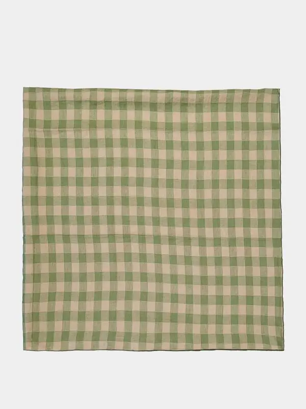 MAISON DE VACANCES Bourdon Vintage Vichy Tablecloth