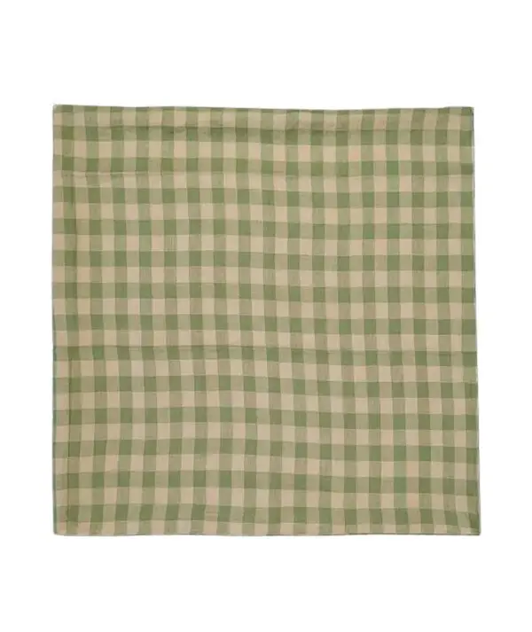Maison De Vacances Bourdon Vintage Vichy Tablecloth - Green