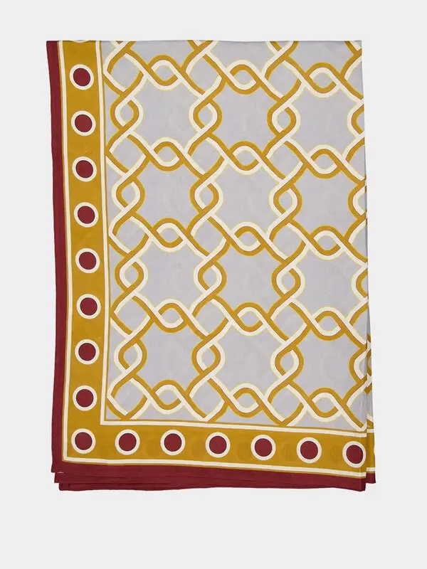 La DoubleJ Tackle Linen Tablecloth
