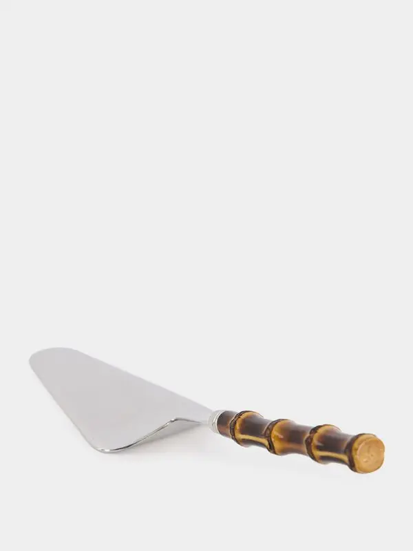 Sabre Paris Tart Slicer With Bamboo Handle