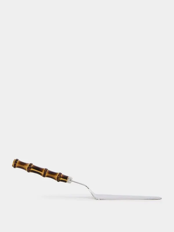 Sabre Paris Tart Slicer With Bamboo Handle