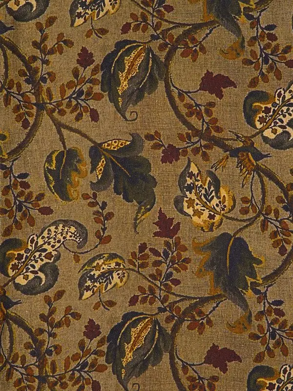 THE HOUSE OF LYRIA Tormento Patterned Linen Tablecloth
