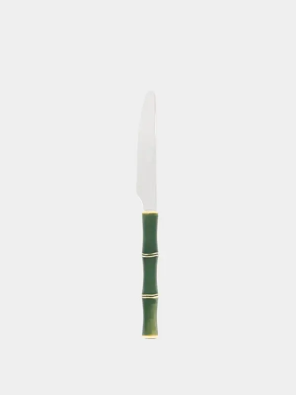 NEVA Bamboo Dessert Knife - Silver