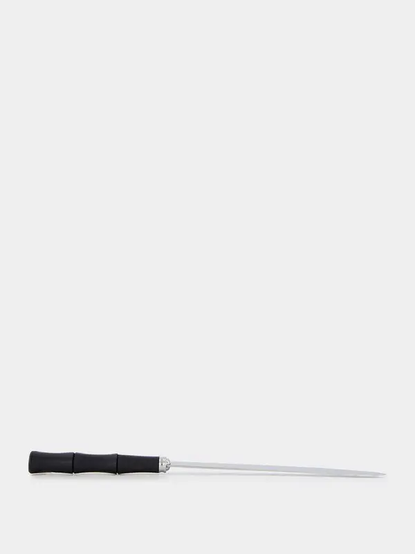 CAPDECO Byblos Bamboo Bread Knife - Black